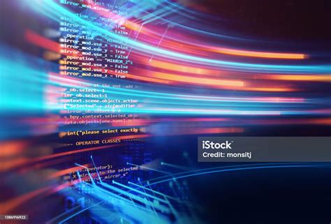 소프트웨어 개발자 및 컴퓨터 스크립트 배너 3d 일러스트레이션의 프로그래밍 코드 추상 기술 배경 Html에 대한 스톡 사진 및