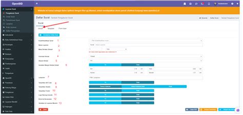 Surat Tinymce Panduan Opendesa