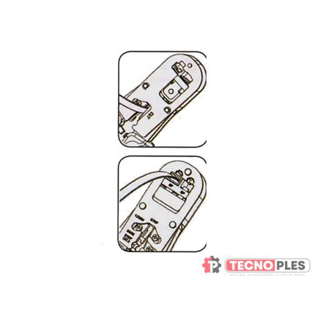 Engrapadora Telefónica Para Tapones Modulares Force 68012 Tecnoples Sas