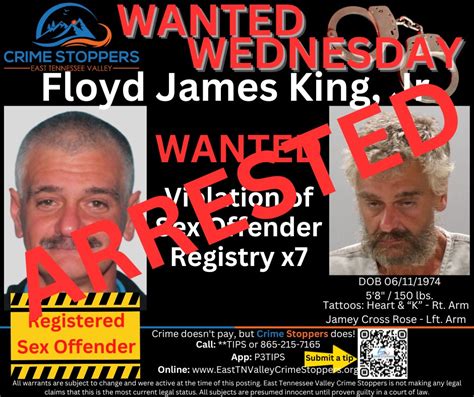 East Update 4925 Wanted Person Floyd King Jr Was Taken Into
