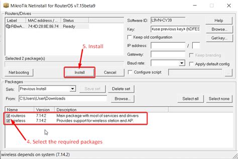 Netinstall Routeros Mikrotik Documentation