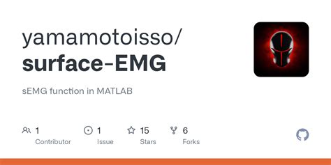 GitHub Yamamotoisso Surface EMG SEMG Function In MATLAB