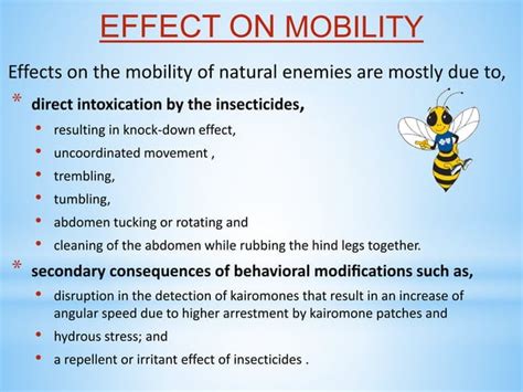 Effect Of Sub Lethal Doses Of Insecticides On Natural Enemies Of Crop Pests Pptx