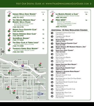 Palm Springs Golf Guide Pdf