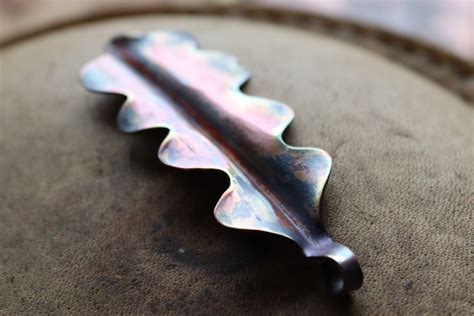 Copper Oak Leaf Crafthub European Project