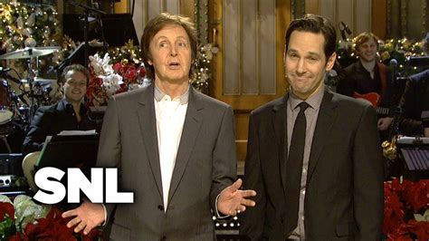 Monologue Paul Rudd And The Other Pauls Snl Youtube