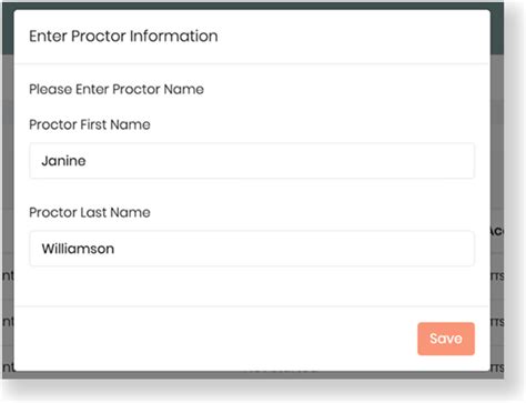 Bypass Login With A Proctor Code