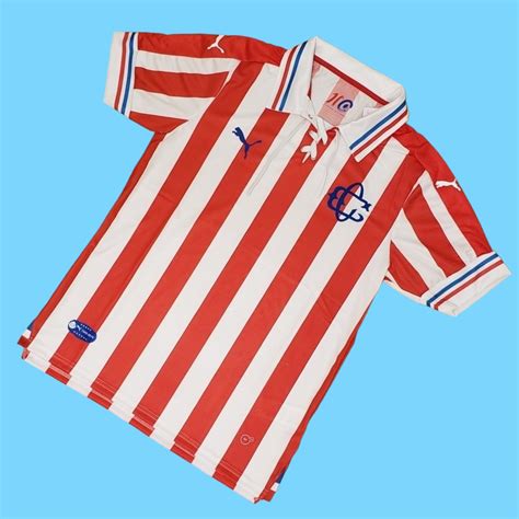 Chivas Guadalajara Home 23 24 Jersey Soccer Red Aniversario 110
