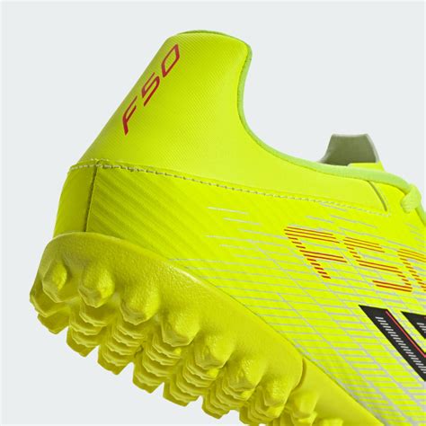 Adidas F50 Club Turf Football Shoes Yellow Adidas India