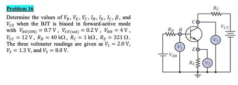 Solved Problem 16 Determine The Values Of Chegg Com