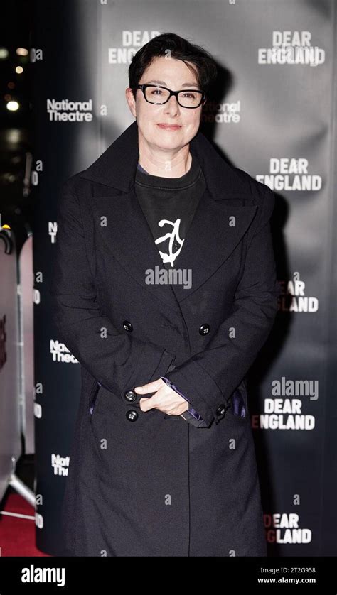 Sue Perkins Arrives For The West End Opening Night Of The National