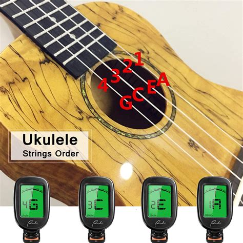 Guitar Tuner Clip On Tuner For Electric Acoustic Guitar