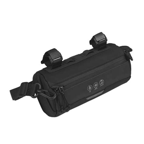 Bike Handlebar Bag Waterproof Bicycle Handlebar Roll Bag With Large