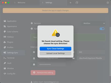 Tabby Cloud Sync Settings Sync Your Tabby Settings Across Devices