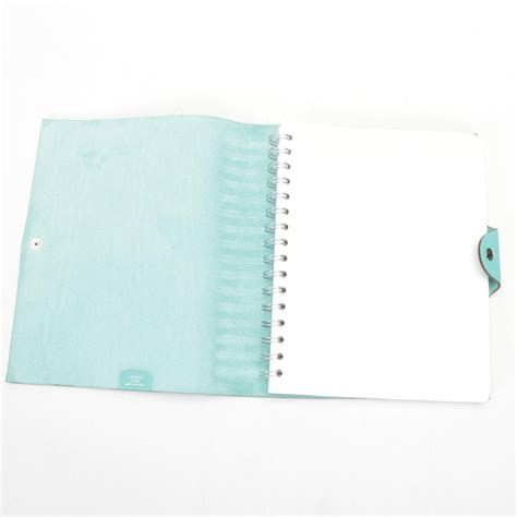 Hermès Ulysse Mini Turquoise Notebook Cover With Lined Notebook