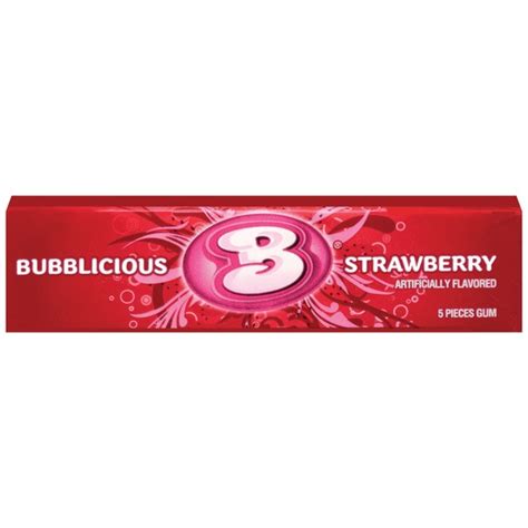 Bubblicious Strawberry Bubble Gum 15 Oz Instacart