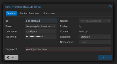 Proxmox Backup Server And Synology Nfs