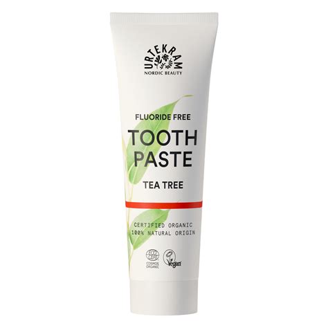 Urtekram Tea Tree Toothpaste 75ml Planet Organic