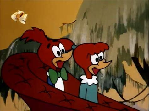 Knothead And Splinter 1956 1971 Animated Drawings Woody Woodpecker Forest Friends
