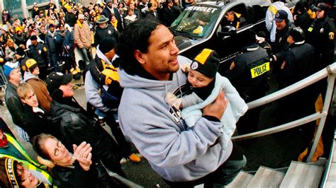 Part 4 Of 5 Polamalu Treats Fatherhood Like Football