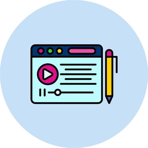 Premium Vector Post Script Flat Illustration