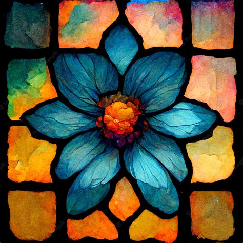 Stained Glass Flowers Wallpapers Wallpaper Cave