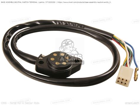 3772033200 Base Assemblyneutral Switch Terminal Suzuki Buy The