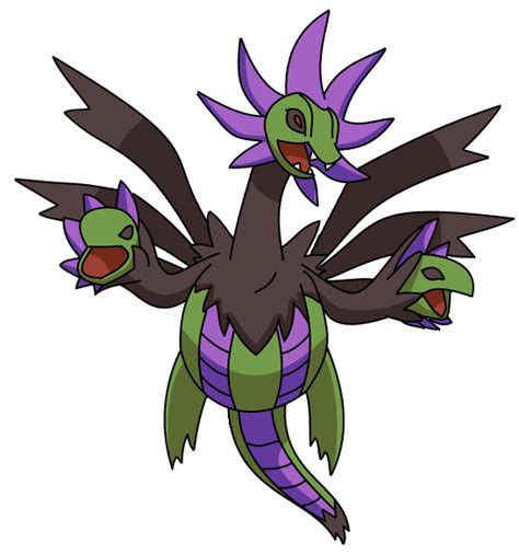Shiny Hydreigon Dream World Style By Pyromagmafox On Deviantart