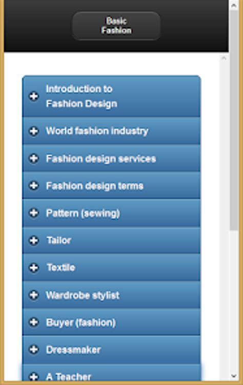 Basic Fashion Design For Android Download