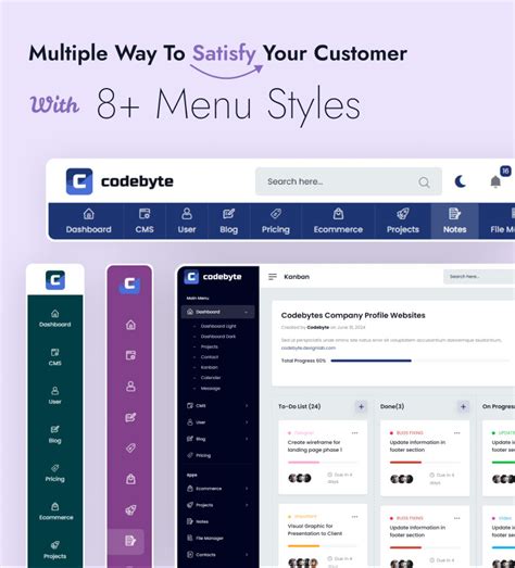 Codebyte Django Saas Admin Dashboard Bootstrap Template
