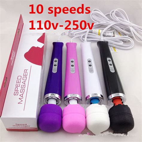 V V Electric Speeds Vibrators Adult Sex Toys Full Body Stick Massager Clitoris