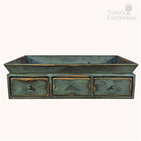 Rustic Mustard Three Drawer Pass Through Cabinet Nanas Farmhouse
