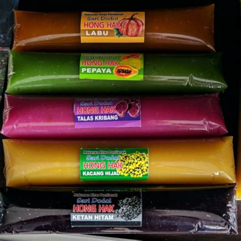 Dodol Labu Pepaya Kacang Hijau Ketan Talas Kribang Hong Hak