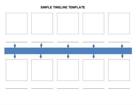 Printable Timeline Template Room Surf Com