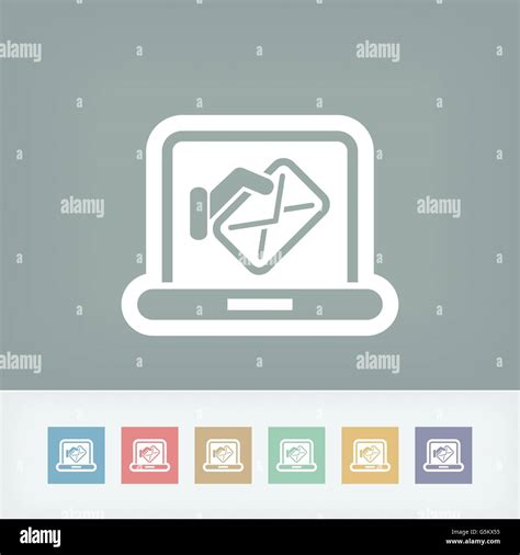Computer Mail Icon Stock Vector Image And Art Alamy