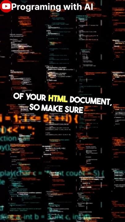 Master The Doctype Declaration Html Basicsshorts Html Html5 Youtube