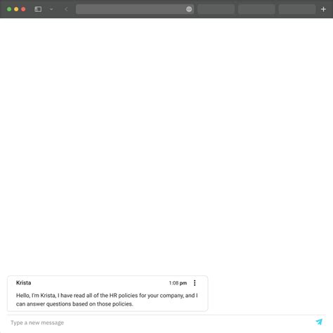 Ai Led Hr Assistant Krista Ai