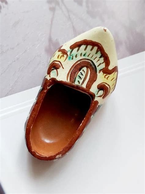 Черевик косівська кераміка статуетка майоліка вінтажна — ціна 375 грн у каталозі Статуетки