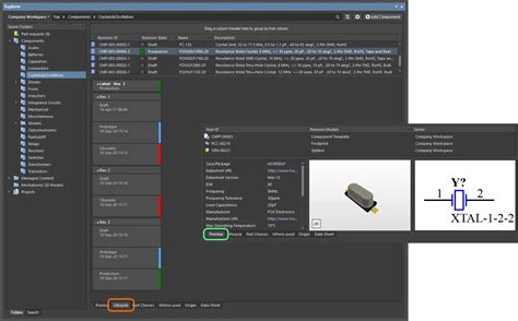 Managing Item Revision Lifecycle Altium Designer 25 Technical