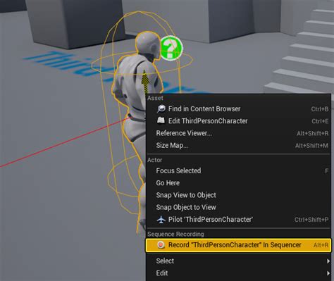 Sequence Recorder | Unreal Engine Documentation