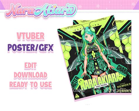 Custom Vtuber Posters And Banner Vtuber Designs Vtubergraphic