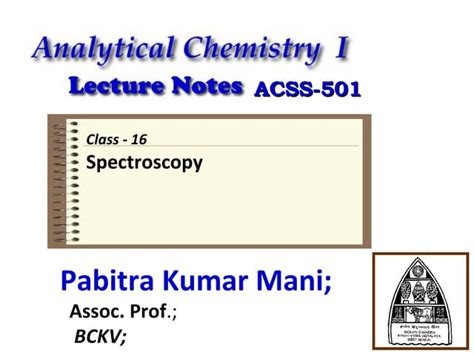 analytical class spectroscopy turbidimetry ppt