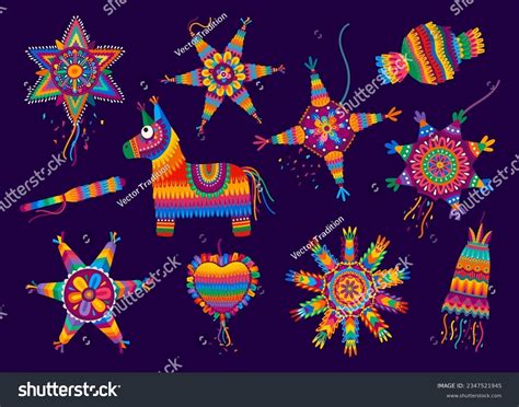 Piñata Mexicana Más De 506 Ilustraciones Y Dibujos De Stock Con