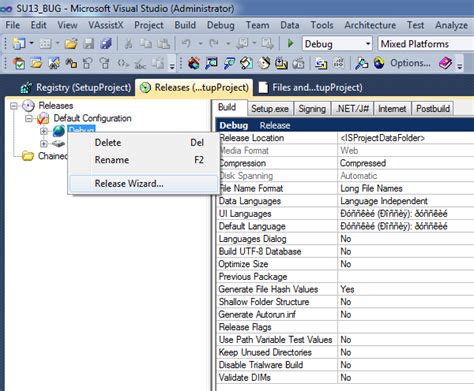 Howto Create Installshield Msi With No Files Needed Locally Stack Overflow