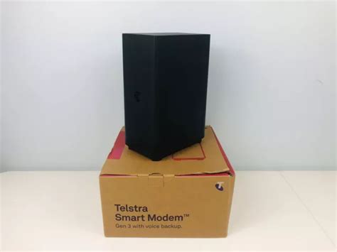 Telstra Smart Modem Gen Wi Fi Router Latest Generation Black Preowned In Box