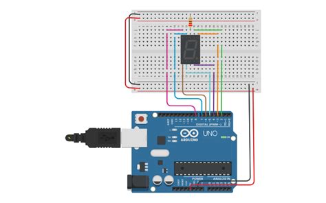 Circuit Design Problema 5 Convertidor De Binario A Hexadecimal Tinkercad