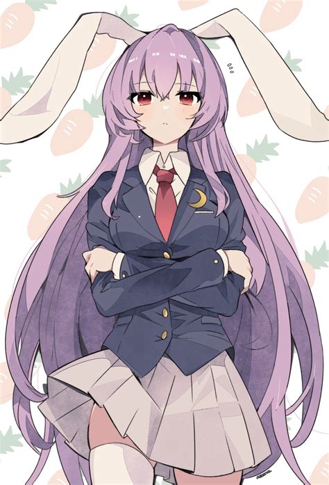 Reisen Udongein Inaba Touhou Drawn By Necono Nyu Poko Danbooru