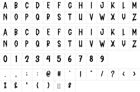 Title Horror Font 1001 Free Fonts