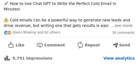 GPT Grew LinkedIn Profile From For Days Here Is The Results Weve Got Expandi