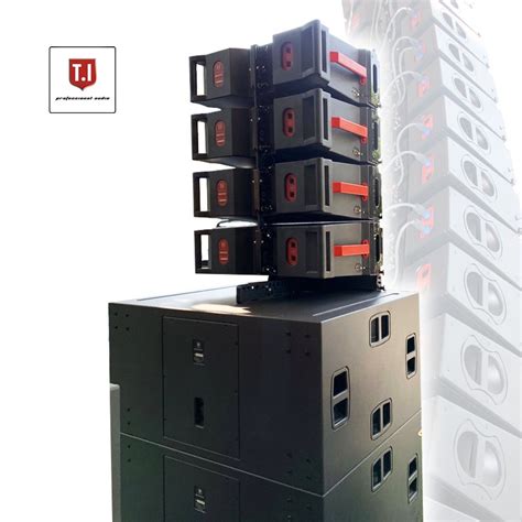 Top PRO Audio Passive DJ Concert Stage Sound Speaker Single Inch Three Way Line Array System